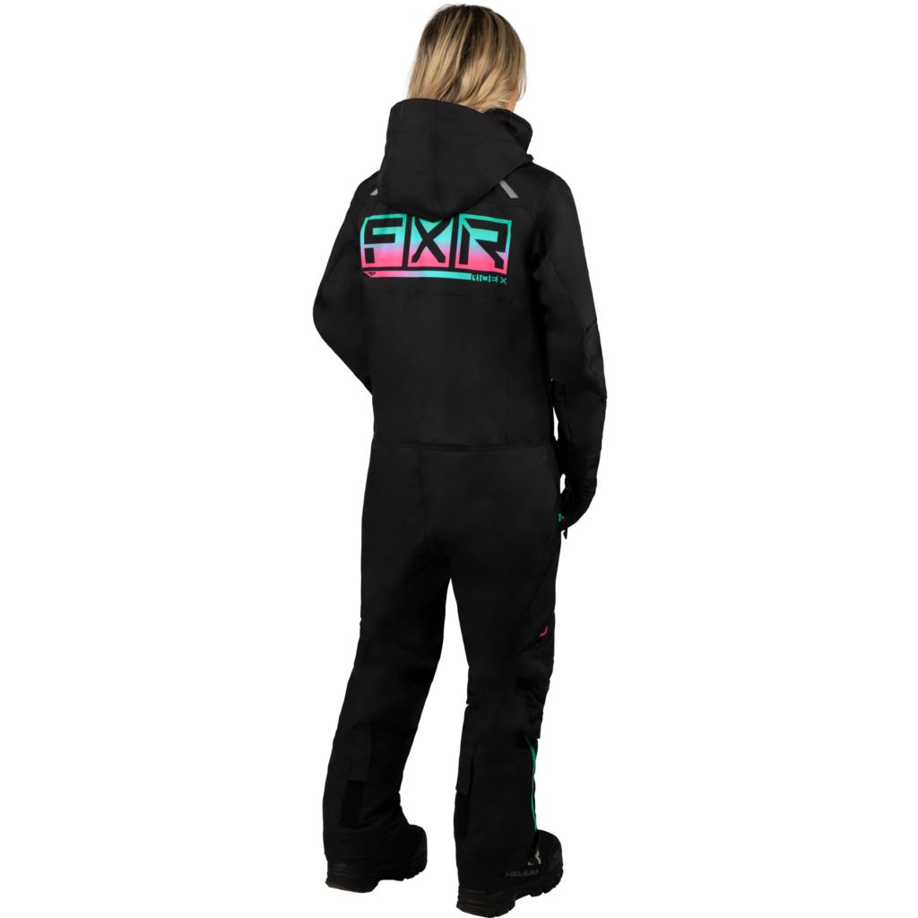 FXR Recruit Lite / Monosuit Black/Mint-E Pink Fade / Naisten Haalari ...
